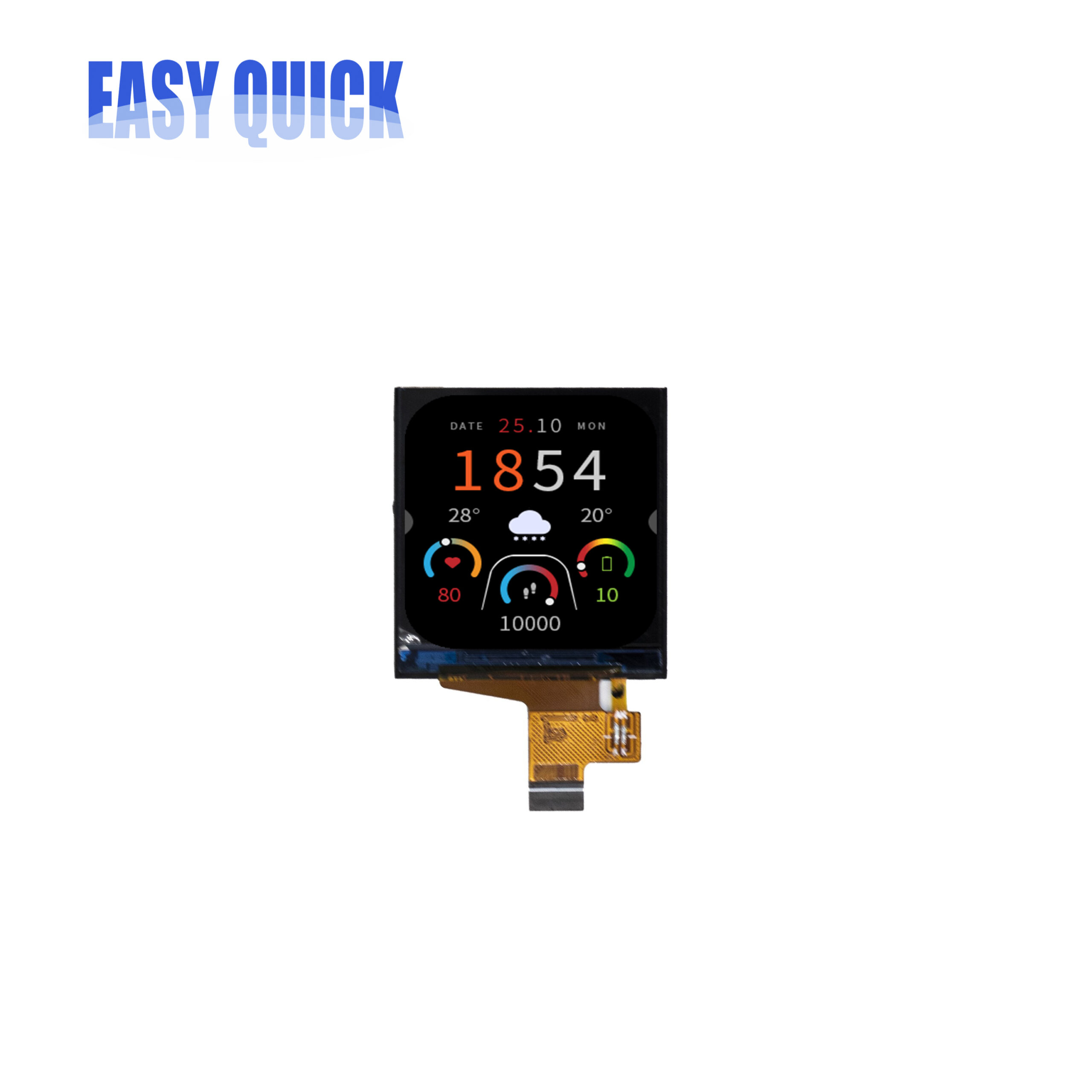 1.4-Inch TFT LCD Display 240×240|TFT Small/Tiny LCD Display - Easy Quick